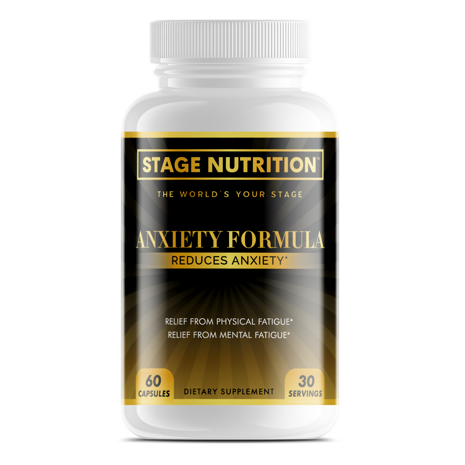 Stage Nutrition's Anxiety Formula - Best for Stress Relief!